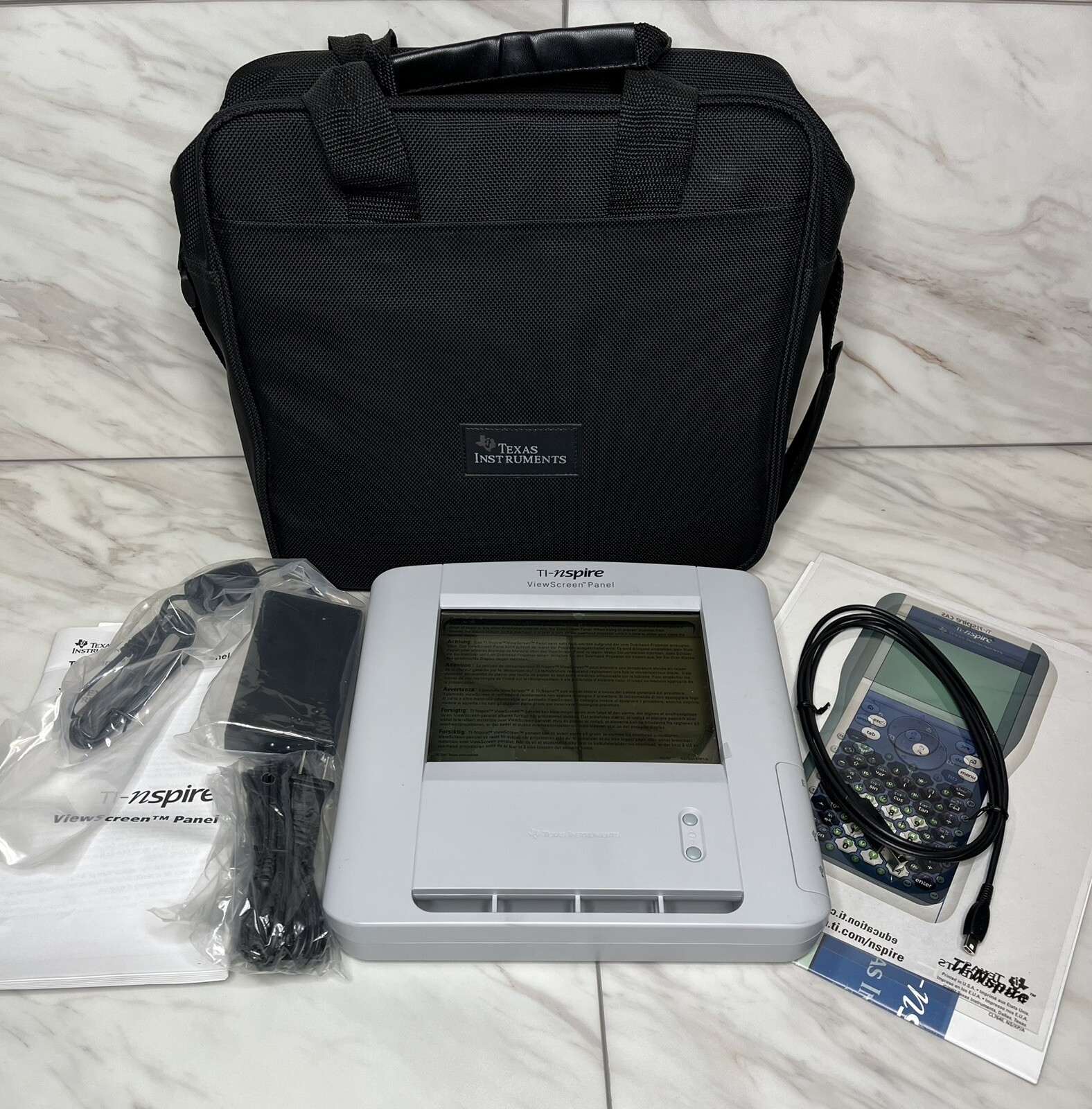 Texas Instruments TI-Nspire ViewScreen Panel w/ Carrying Case - Never ...