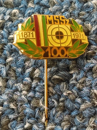 MSSz 100, vintage pin, badge 1871-1971. rarre ! | eBay