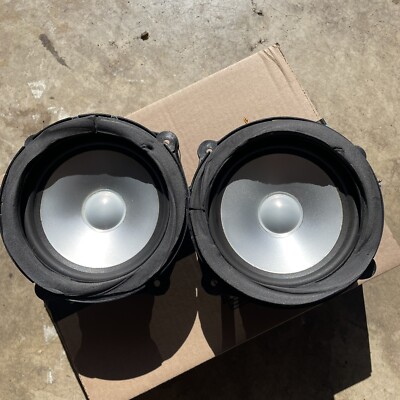 02-06 MINI COOPER R52 R53 REAR RIGHT / LEFT INTERIOR LOUD SPEAKER SET ...