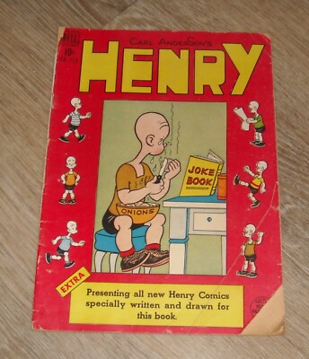 CARL ANDERSON HENRY # 5 DELL COMICS January - February 1949 ALL NEW ...