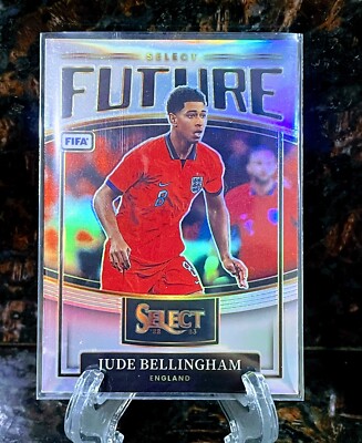 2022-23 Panini Select FIFA Jude Bellingham Silver Prizm Future England ...
