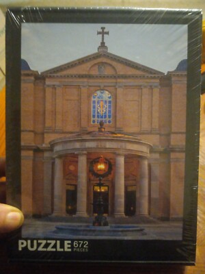 672 Piece Puzzle Of Church 672 Pieces Multi Color. | eBay