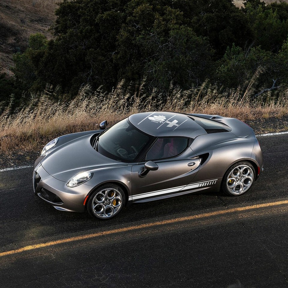 Decor Set Alpha Romeo Racing Red for 4C | eBay UK