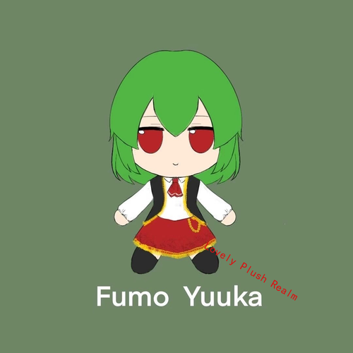 Touhou Project Kazami Yuuka Fumo Plush Doll Stuffed Dress up Toy ...