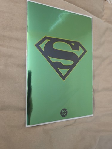 SUPERMAN UNLIMITED #2 KRYPTONITE LOGO FOIL SDCC EXCLUSIVE | eBay