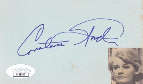 CONSTANCE FORD d 1993 Signed 3x5 Index Card Actress/Another World JSA CC38507 | eBay