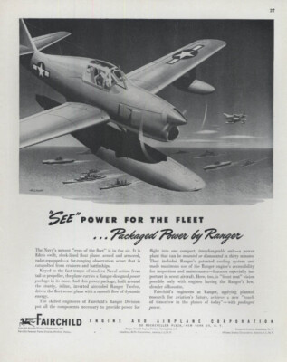 See Power for the Fleet Fairchild Ranger-powered Edo Float Plane ad ...