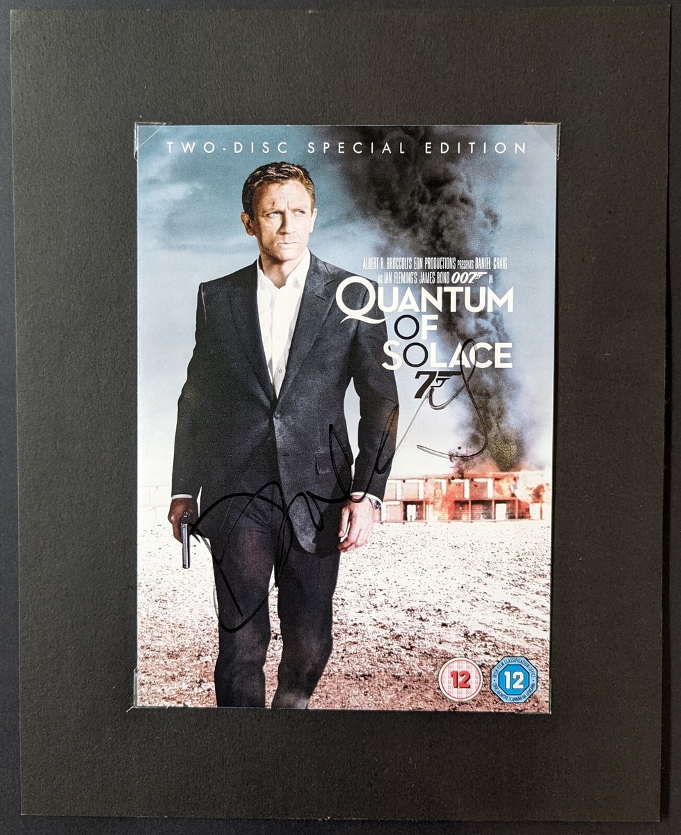 Daniel Craig James Bond Quantum Of Solace Daniel Craig Has Major