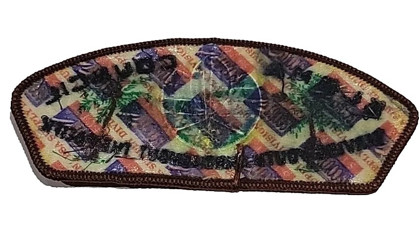 ALOHA COUNCIL flap Patch Embroidered Hawaii Hawaiian Boy Scouts BSA ...