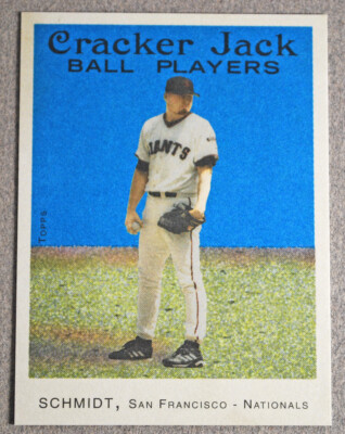 2004 Topps Cracker Jack Jason Schmidt San Francisco Giants Blue ...