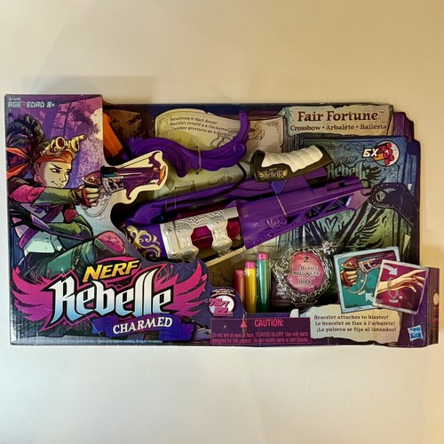 Nerf Rebelle Charmed Fair Fortune Crossbox - New In Box! 630509291212 ...