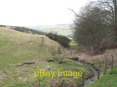 Photo 6x4 Burn Glenfarg This small burn is about to fall steeply ...