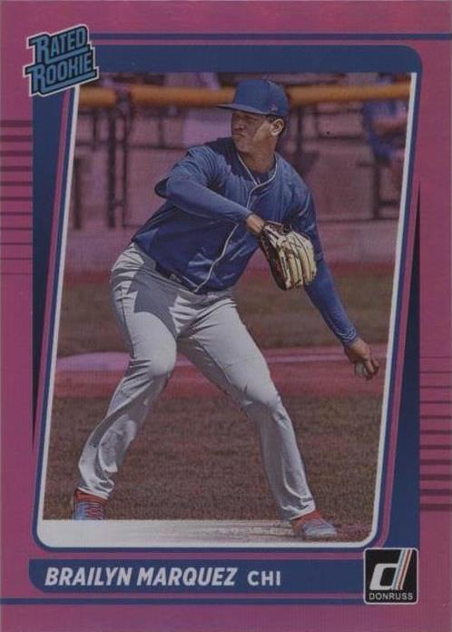 2021 Panini Donruss - Rated Rookies Brailyn Marquez #32 Holo Pink (RC ...