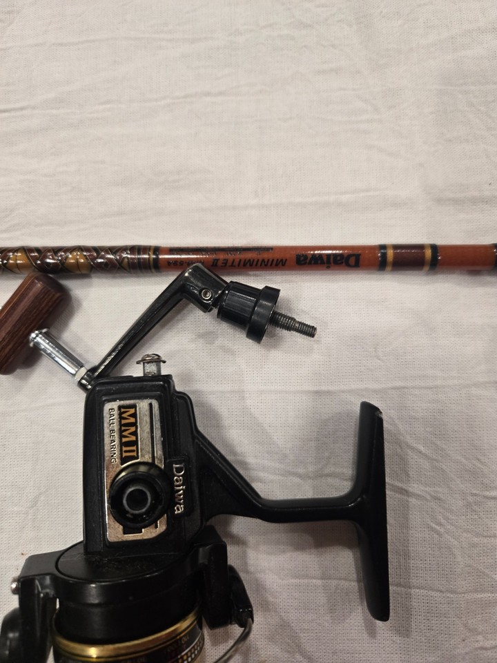 Daiwa Mini-mite II System Rod And Reel With Case MM-59A 5' 153 Cm | eBay