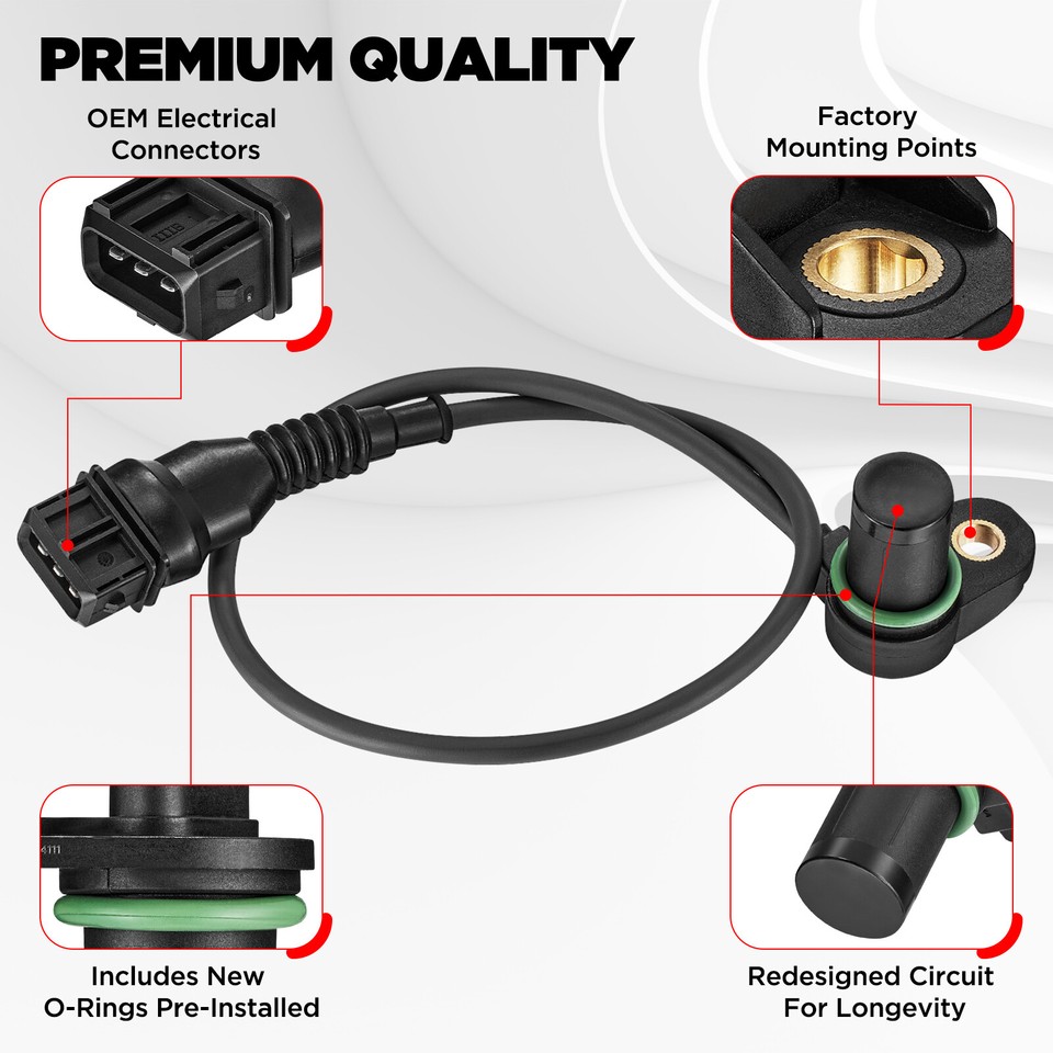 Camshaft Position Sensor Intake Cps For Bmw E39 E46 E53 E60 2.5L L6 ...