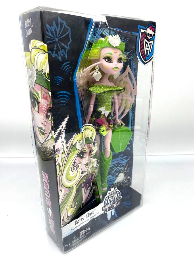 NEW in BOX Monster High Batsy Claro Brand-Boo Students Doll NIB - 2015 ...