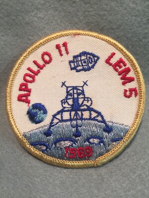 (b71) NASA - Apollo 11 - LEM 5 patch | eBay