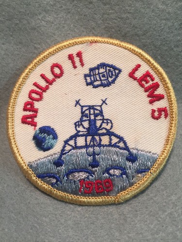 (b71) NASA - Apollo 11 - LEM 5 patch | eBay