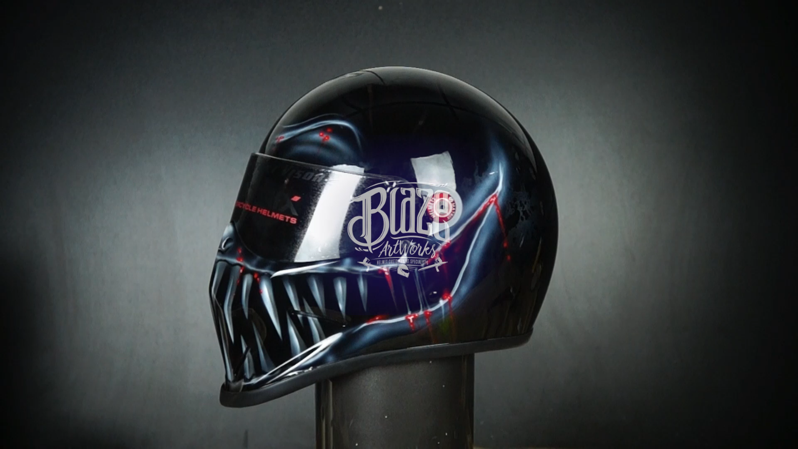 Custom painted Matrix Street FX Pro in High detailed Venom design ...