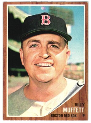 1962 Topps Baseball #336 Billy Muffett Boston Red Sox - Ex+ | eBay