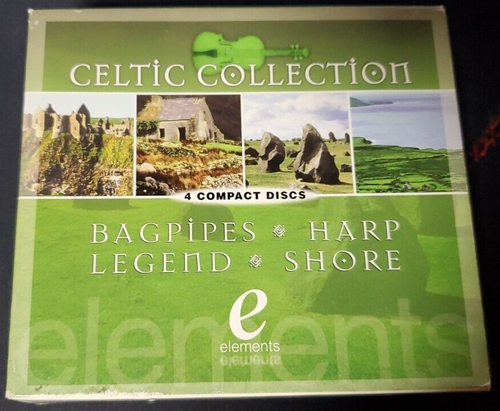 1999 Compass Productions | Celtic Collection CDS: Bagpipes, Harp ...