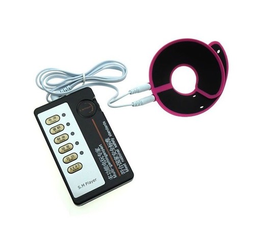 NEW Electrical E-Stim Male Shocking Kit Ball Stretcher Scrotum Ring For ...