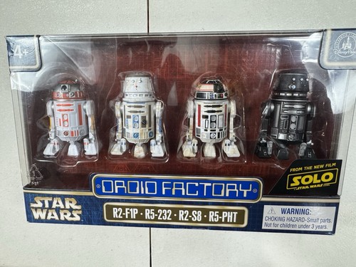 Star Wars 3.75" SOLO DROID FACTORY 4-PACK SET 2018 Disney Parks ...