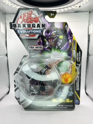 Bakugan Evolutions Warrior Whale w/ Nano Fury & Sledge Platinum Power ...