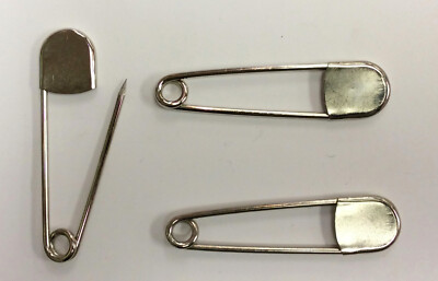 Vintage Kilt Pin, Skirt Pin, Blanket Pin, Giant Safety Pin 4” 3 Pieces ...