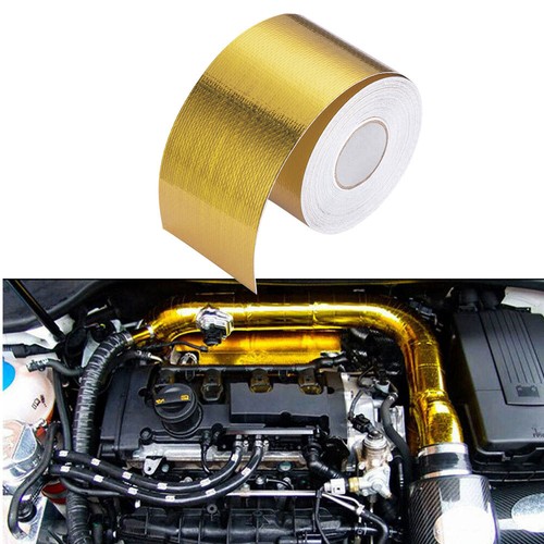 33ft/10m Intake Heat Reflective Tape Wrap Fits Car Firewall Hood Hose ...