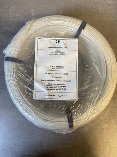 CABLE Optique ACOME N7459A-C250 NORME EN 50575:2014+A1:2016 (100m) | eBay