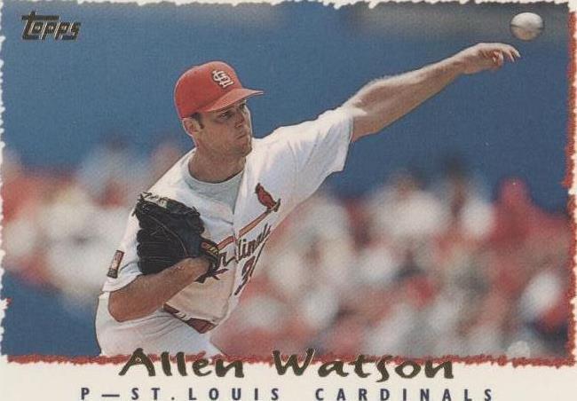 1995 Topps - Allen Watson #262 for sale online | eBay
