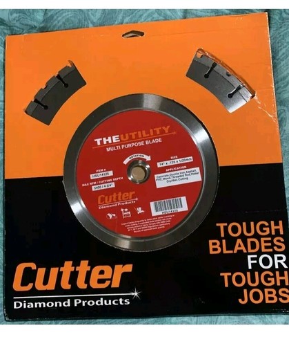 Cutter Diamond Products The utility 14In. Multi Purpose Blade | eBay
