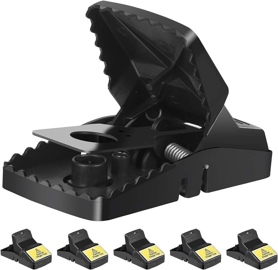 UK Mouse Traps | Major Duty Mice Snap Catcher Rodent Mice Reusable Pest ...