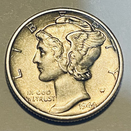 1944 w mercury dime-Rare (IN COD WE TRUST) | eBay