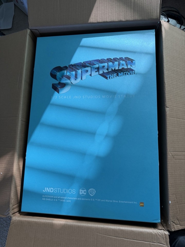 Jnd Studio Superman & Clark Kent Dual Christopher Reeve 1/3 Scale ...