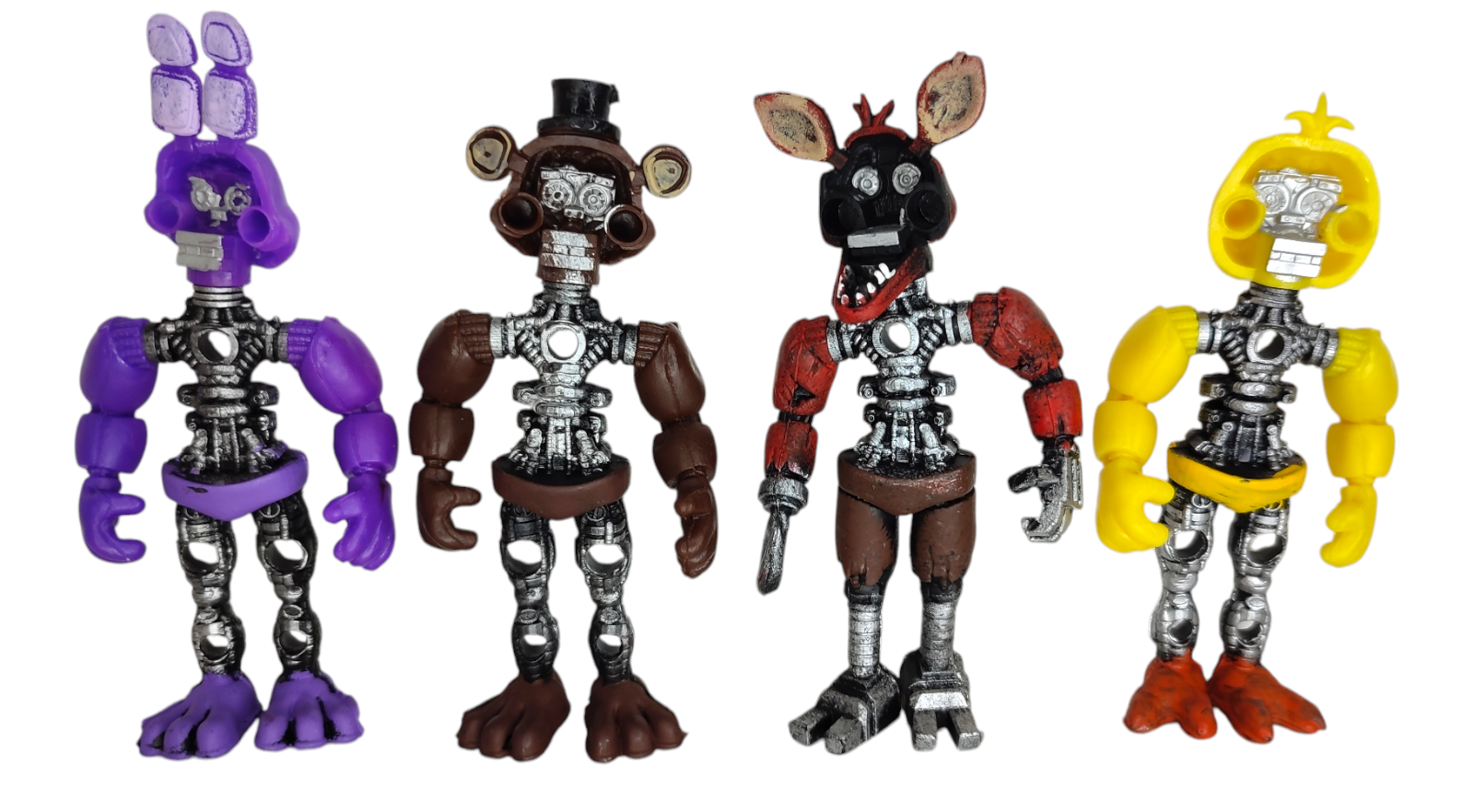 FNAF 4 bundle set of mexican toy figures Five Nights At Freddy´s ...