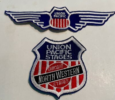 Union Pacific Wing Patch & Union Pacific Stages With Chicago North ...