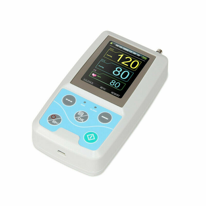CONTEC Ambulatory Blood Pressure Monitor 24hours NIBP Holter Recorder ...