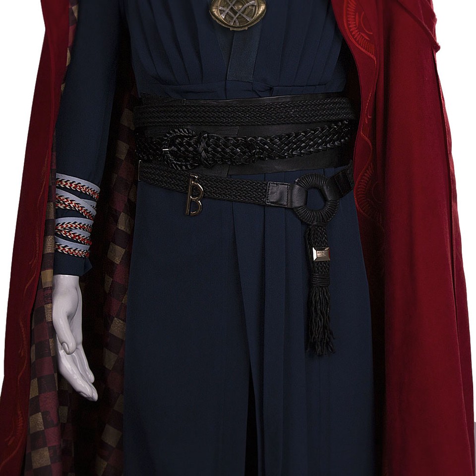 Marvel Doctor Strange Cloak Cape Necklace Cosplay Dr Strange Full Set ...