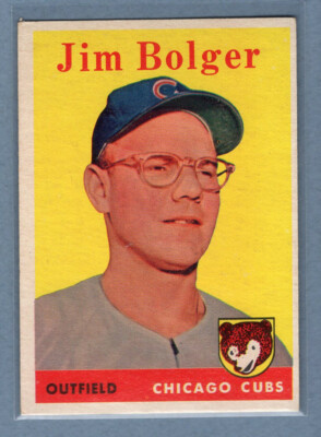 1958 Topps #201 Jim Bolger EX GO129 | eBay