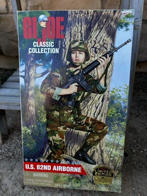 GI Joe Classic Collection US 82nd Airborne 1998 12" Figure African ...