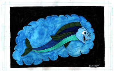 MR. LIMPET COLOR PINUP ~ANTHONY CACIOPPO~NEW ART! | eBay