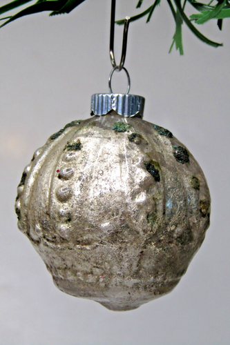 Vintage Antique Blown Glass Bumpy CROWN Christmas Ornament Germany | eBay