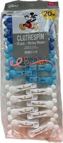 Disney Mickey Mouse Clothes Pins Chip Clips 20 pcs | eBay