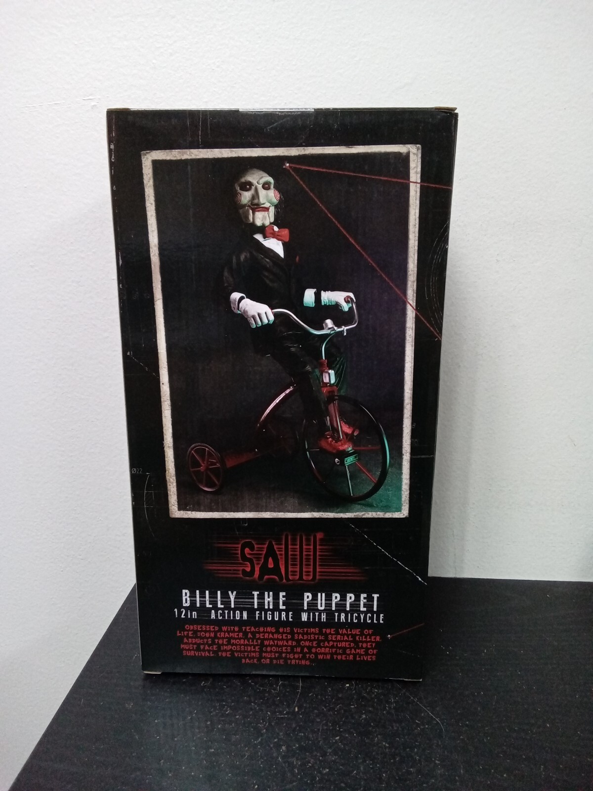 NECA: Saw - Billy the Puppet on Tricycle 12" Action Figure with Sound ...