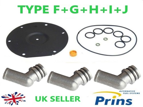 PRINS VSI VAPOURISER REDUCER REPAIR KIT AUTOGAS F, G, H, J + 3 METAL ...