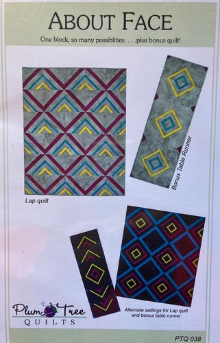 Quilt Pattern: "About Face" by Plum Tree Quilts | eBay