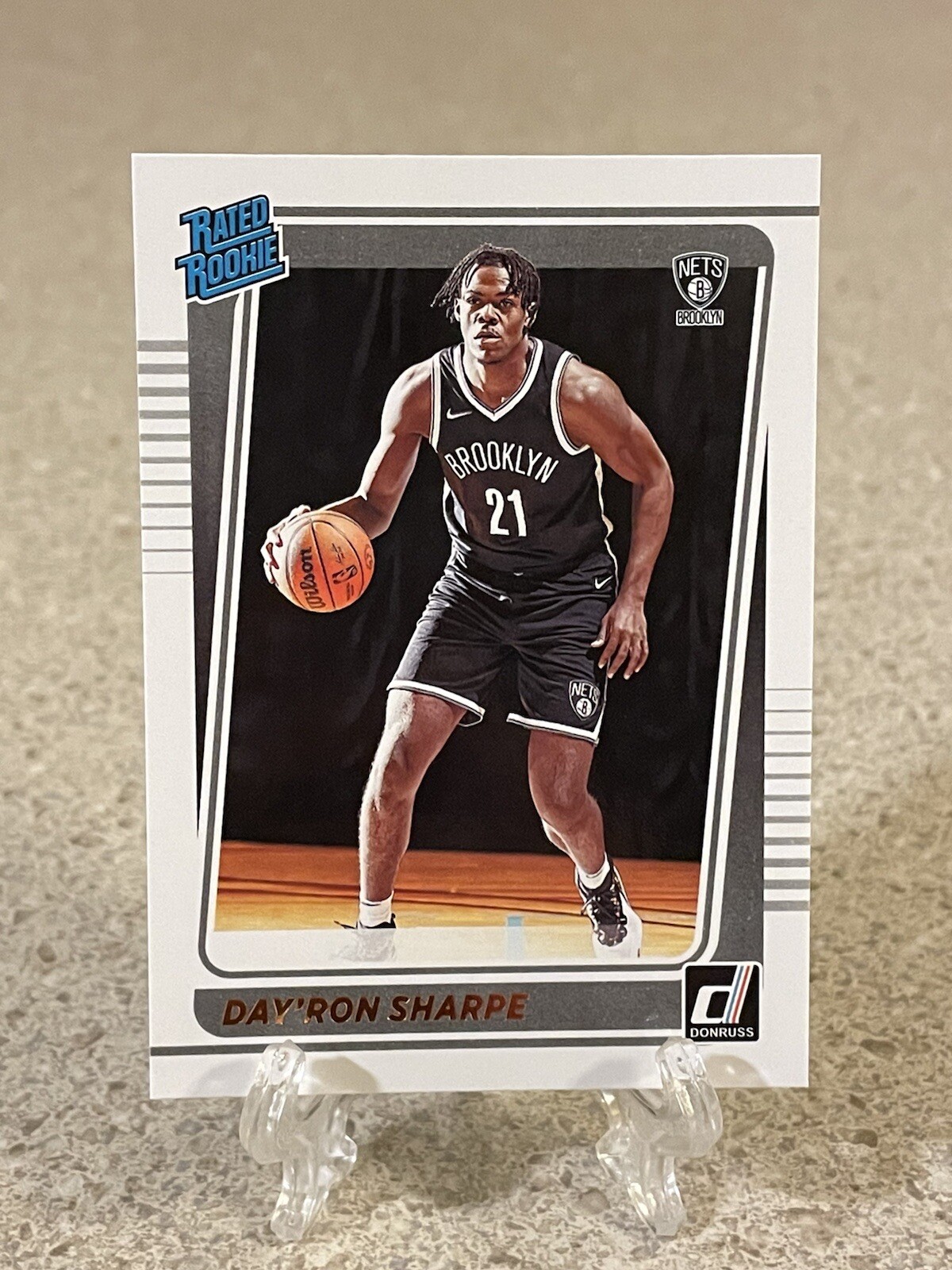 2021-22 Panini Donruss - Rated Rookie #215 Day'Ron Sharpe (RC) for sale ...