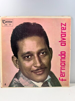 A51 FERNANDO ALVAREZ: Gema Records LPG 1111, Latin Bolero Vinyl LP ...